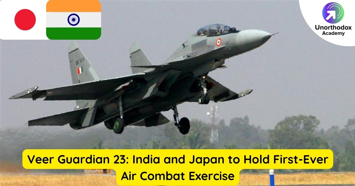 Veer Guardian 23: India and Japan to Hold First-Ever Air Combat ...